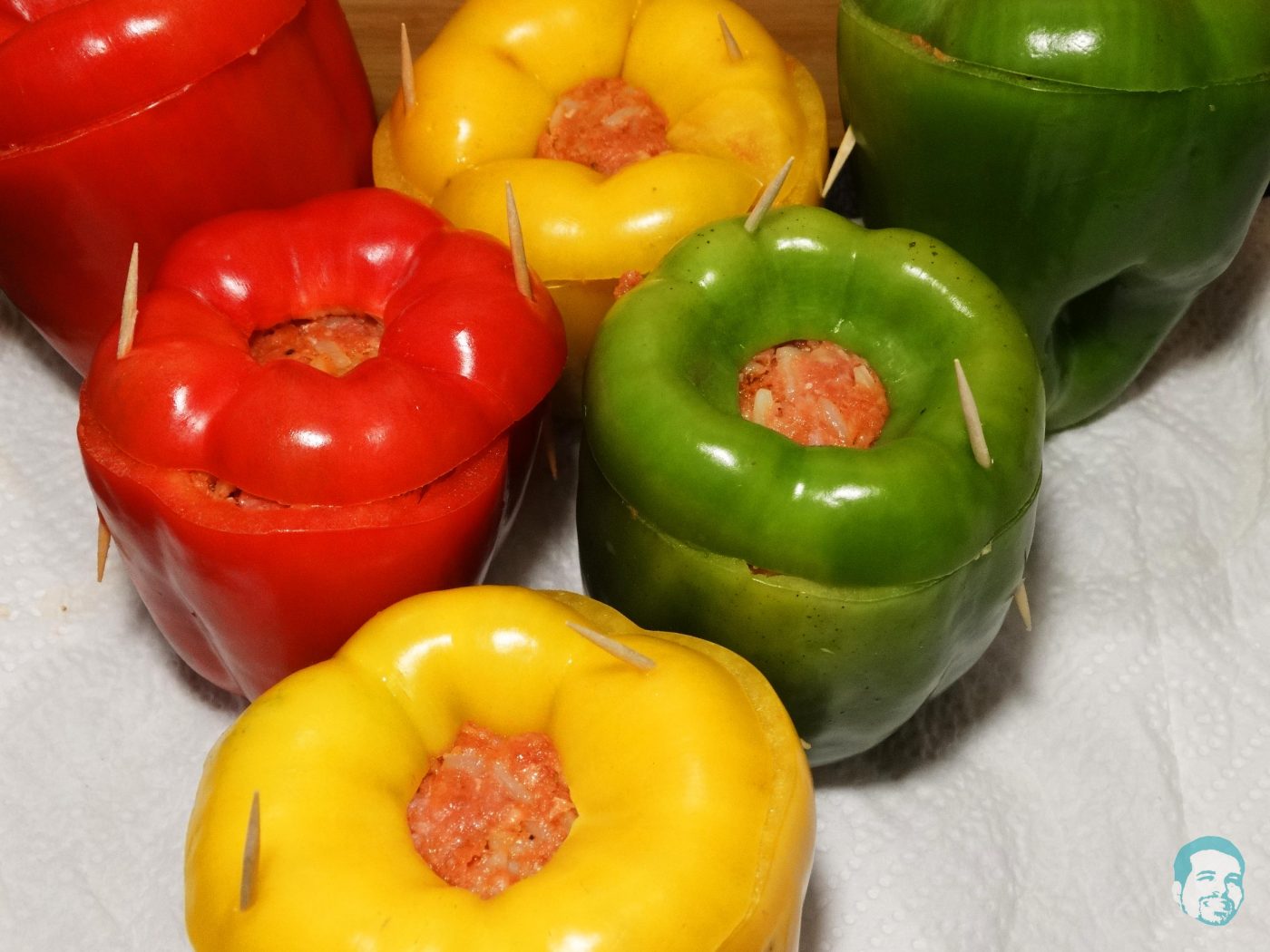 Gefüllte Paprika - stuffed peppers - Paradeissauce - Haunis Food Blog