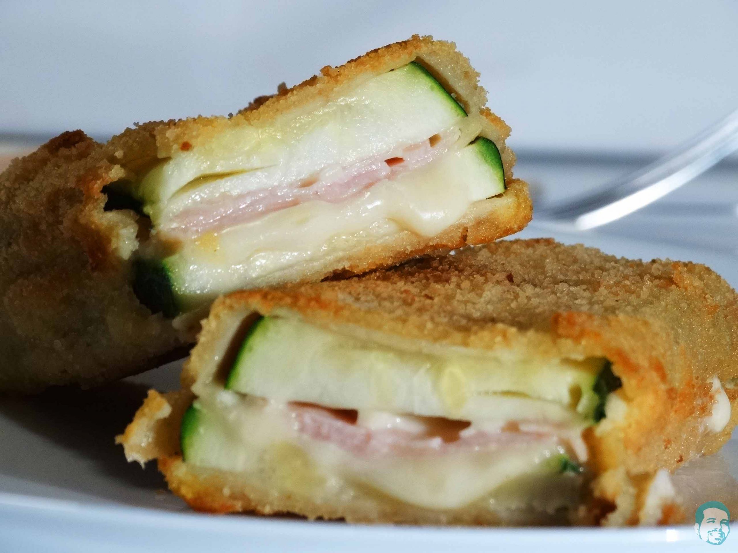 Zucchini Cordon Bleu - Haunis Food Blog