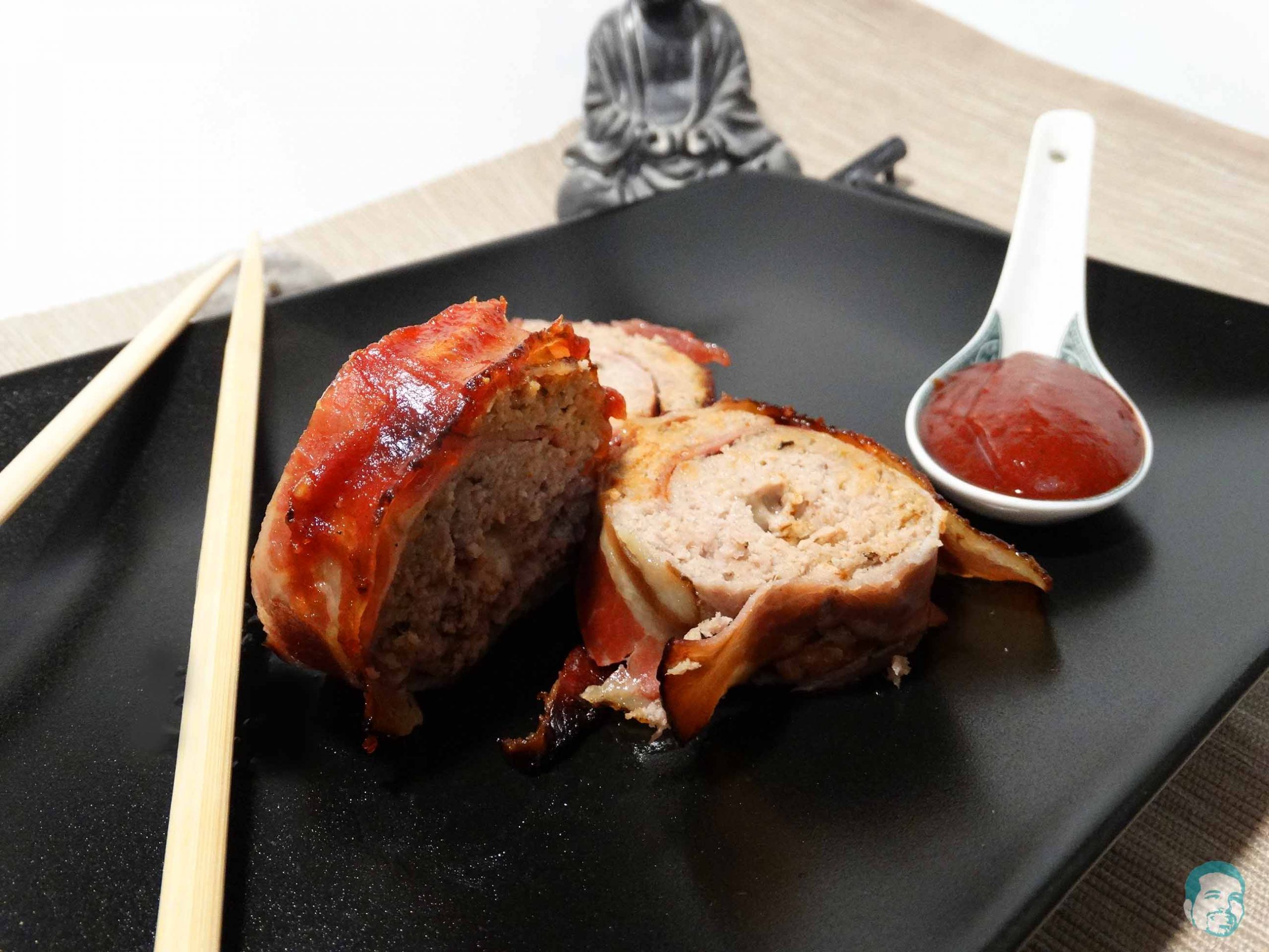 Bacon BBQ Sushi - Haunis Food Blog